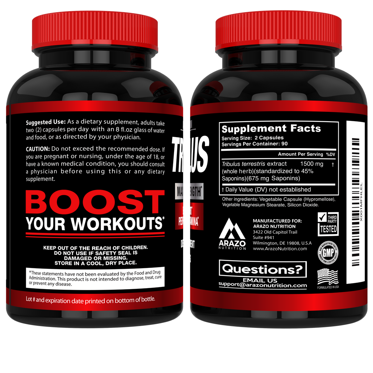 Tribulus - Arazo Nutrition
